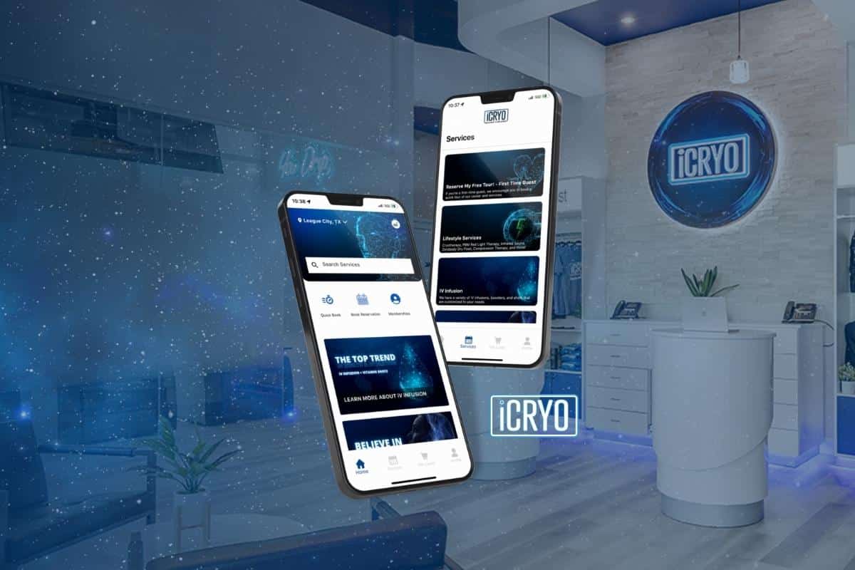 Appli iCRYO | Prise de rendez-vous et reports faciles | Mobile